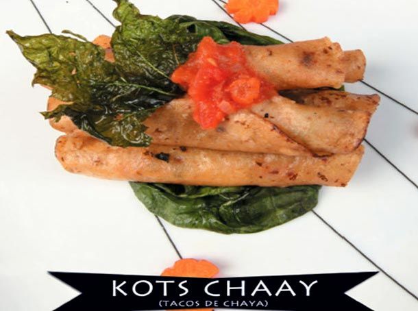 Tacos de Chaya. - meridadeyucatan.com