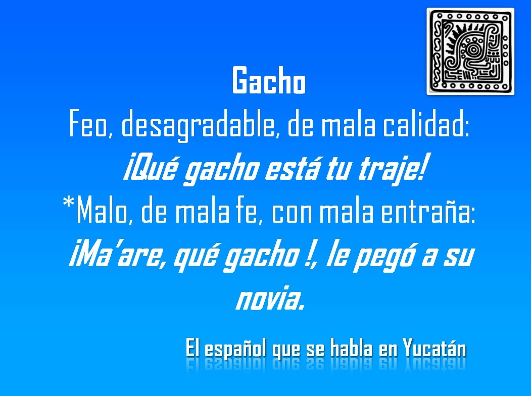 GACHO: ¡QUÉ GACHO ESTÁ TU TRAJE! - meridadeyucatan.com